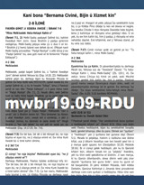 Kanî bona Bernama Civînê; Bijîn û Xizmet kin