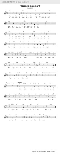 “Nsango malamu”! (Loyembo ya liyangani ya 2024)