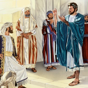 Los adversarios de Jesús tratan de entramparlo (Mateo 22) | La vida de ...