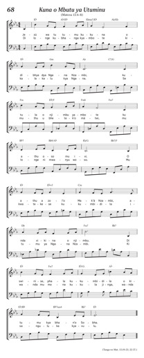 Mwimbu 68—Kuna o Mbutu ya Utuminu | Mwimbu wa Ukidistá