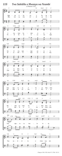 Mwimbu 115—Twa Sakidila o Mwanyu wa Nzambi | Mwimbu wa Ukidistá