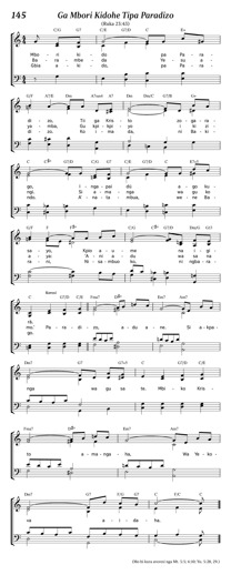 Bia 145—Ga Mbori Kidohe Tipa Paradizo | Ga AKristano Bia