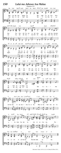 Ende 150—Lului ma Jahowa Asa Malua | Ende Kristen