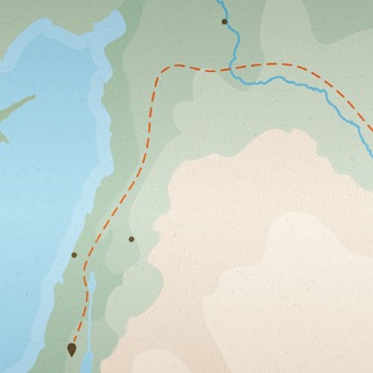 Babylonian Captivity: Map of the Long Trek to Babylonia