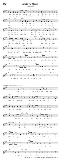 Nkunga 162—Nzala na Mono | Nkunga ya Bukristu