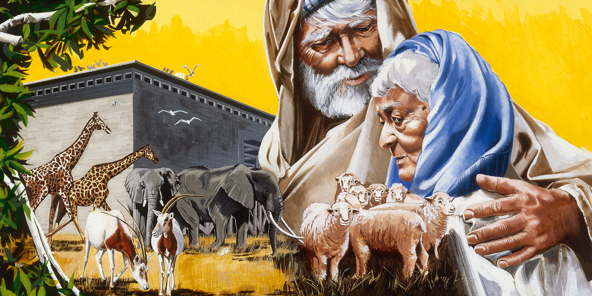 O dilúvio dos dias de Noé