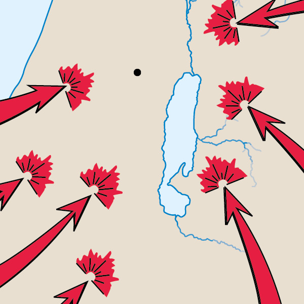 Enemy Nations That Attacked Israel
