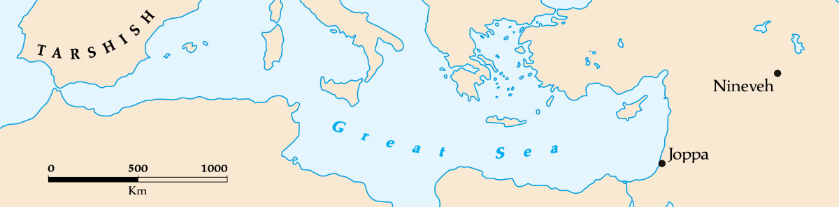 Distance From Nineveh To Tarshish