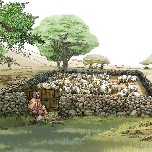 Yésus Perduli karo Wedhus-wedhusé (Yohanes 10)