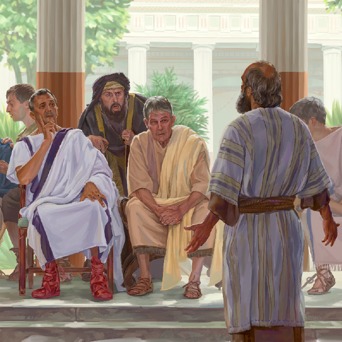 Bernabé y Pablo hacen discípulos en lugares lejanos