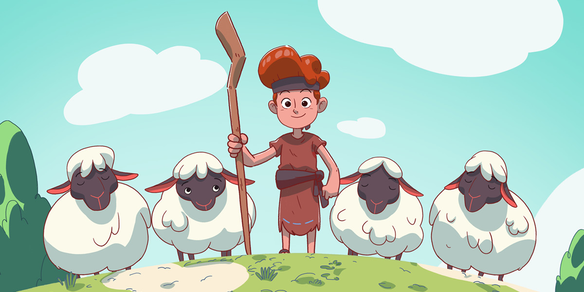 Quiero ser como David | Canciones para niños | Lyrics