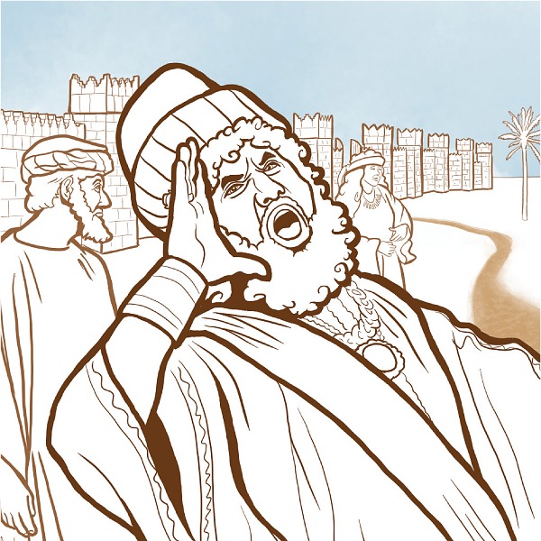 Haman Is Angry With Mordecai | Family Picture Activities