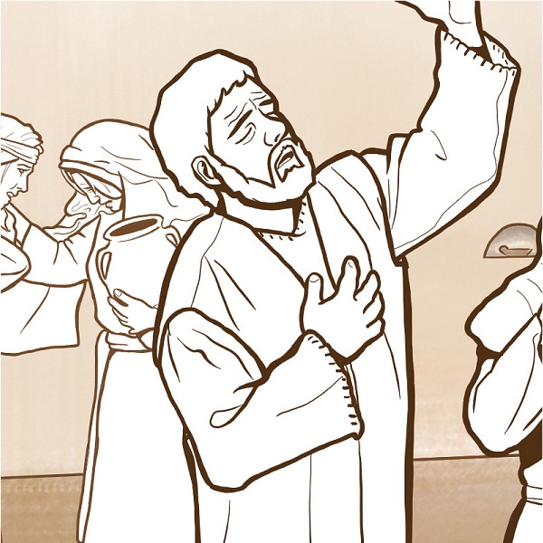 Peter Resurrects Tabitha | Family Picture Activities