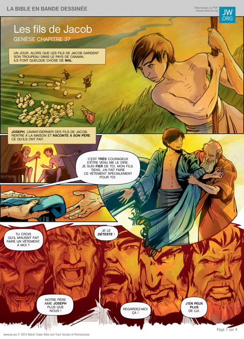 Les fils de Jacob | La Bible en bande dessinée | Langue de signes ...