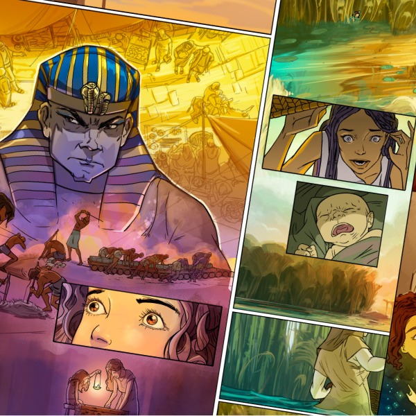 Moses Grows Up in Egypt | Illustrated Bible Story