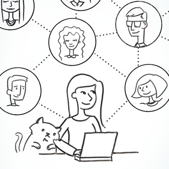 Be Social-Network Smart | Whiteboard Animations