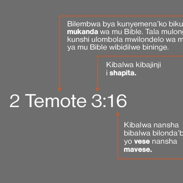 Mwa Kusokwela Bisonekwa mu Bible Obe
