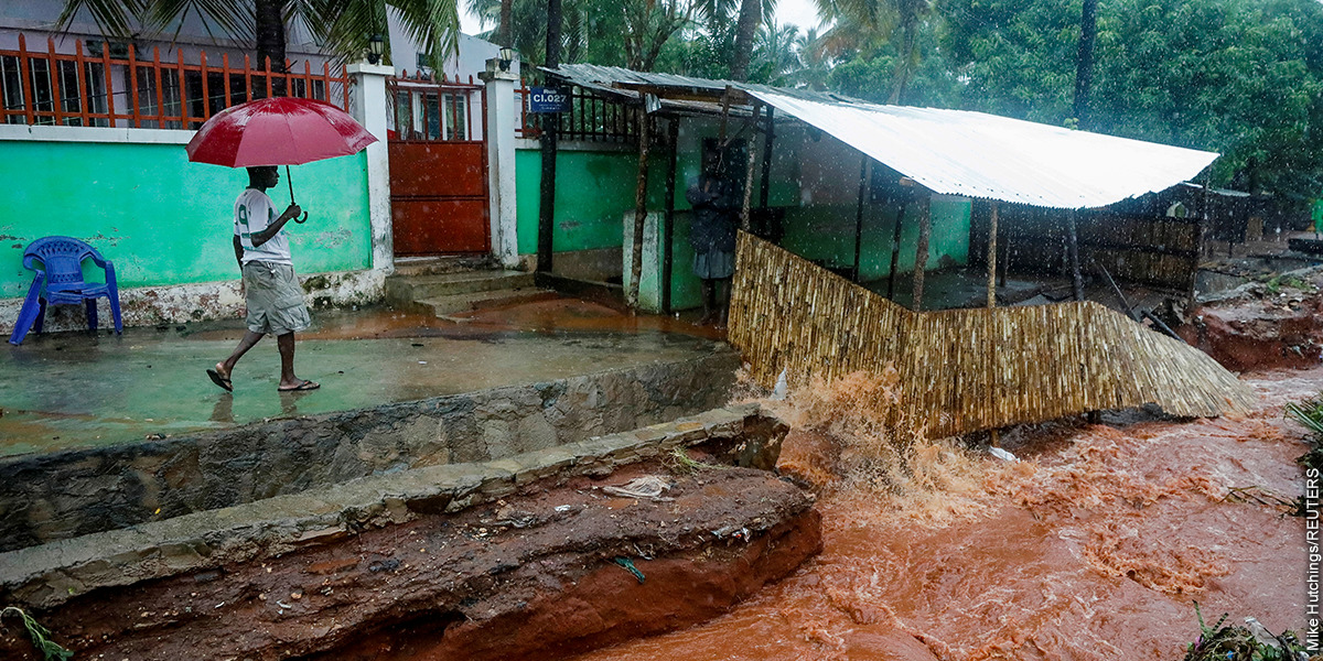 Cyclone Kenneth Hits Northern Mozambique