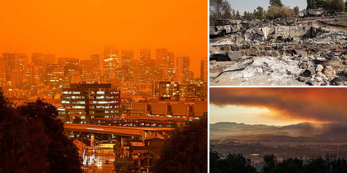 Fires in the Western United States Continue
