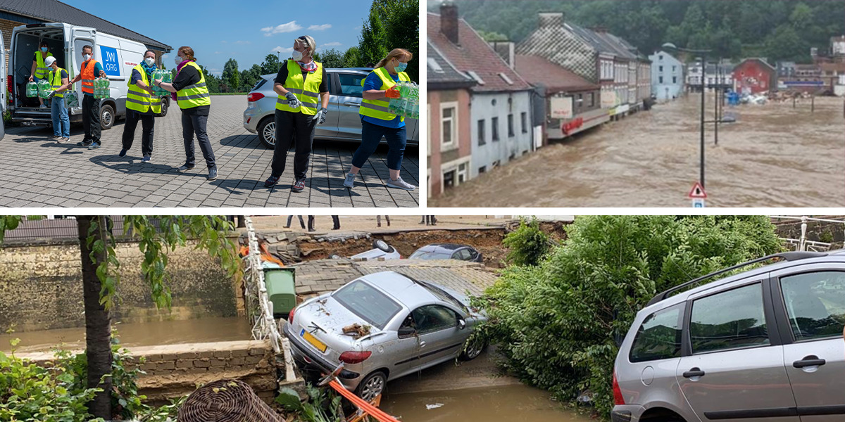 Severe Flooding Hits Western Europe