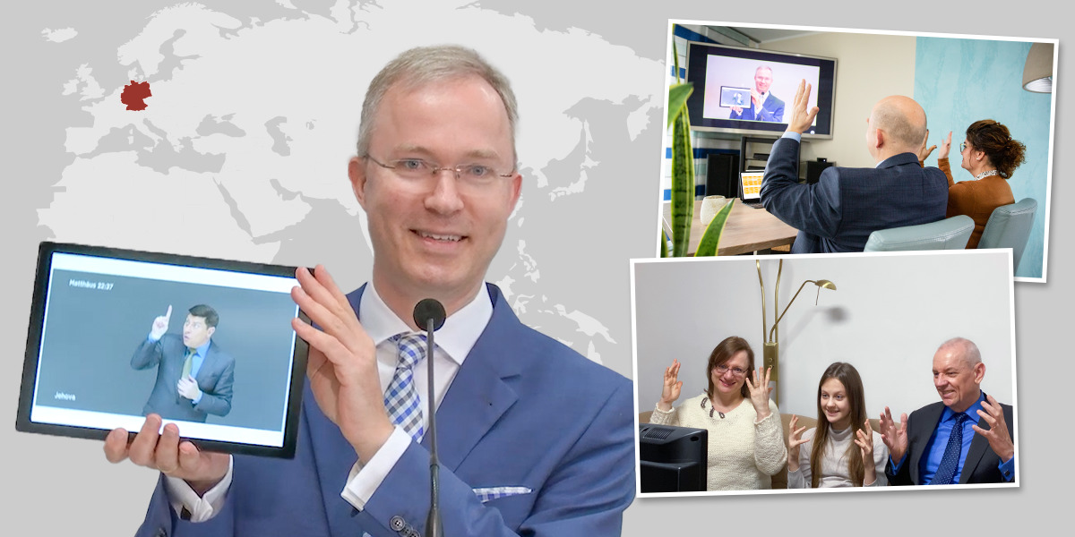 Books of Matthew and John Released in German Sign Language
