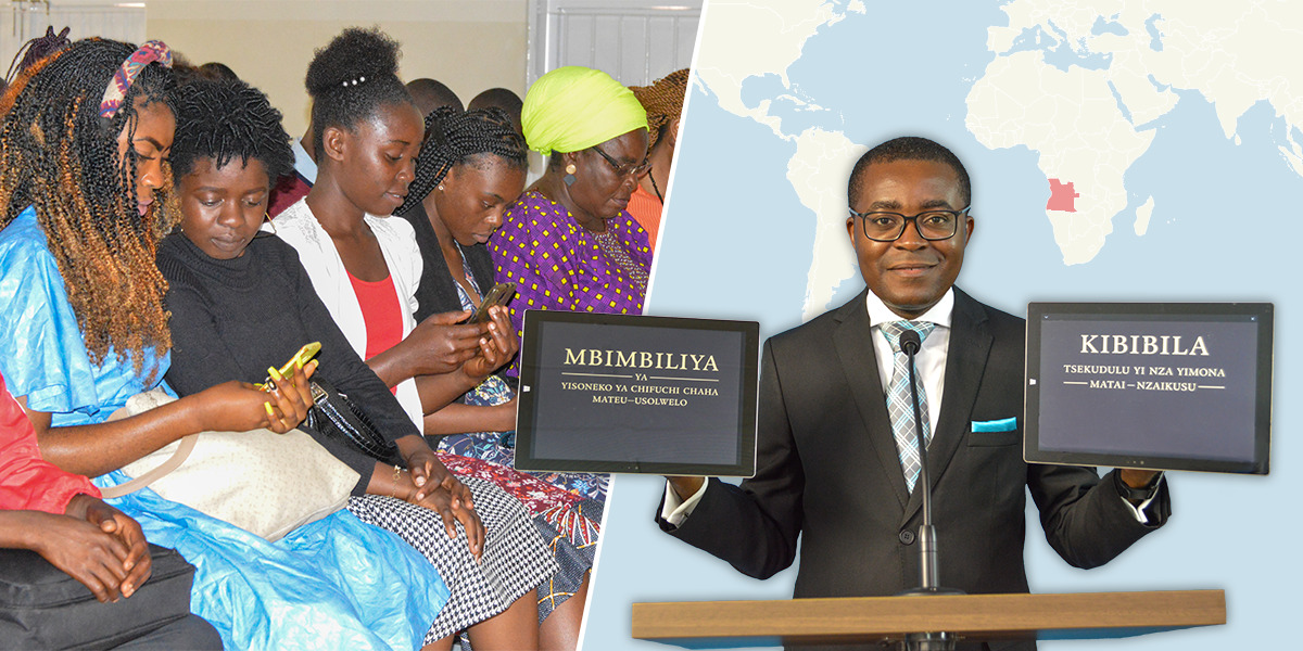 Bible Books of Matthew and Acts Released in Chokwe and Ibinda Languages