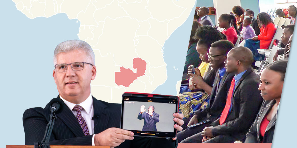 Book of Matthew Released in Zambian Sign Language