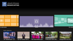Écouter des enregistrements audio de JW Télédiffusion sur l’Apple TV | Aide
